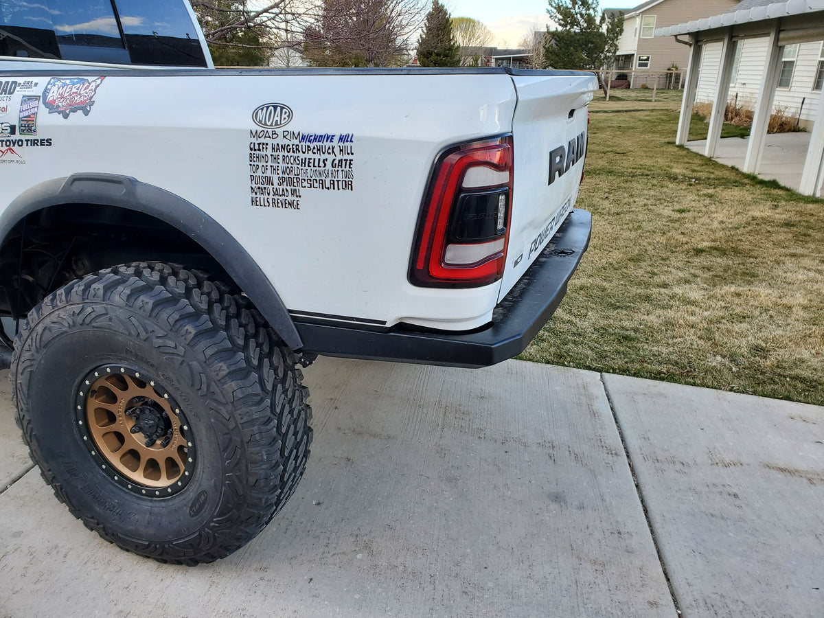 "C Ram" Dodge 5th Gen Rear High Clearance Offroad Bumper - Fifth Gener ...