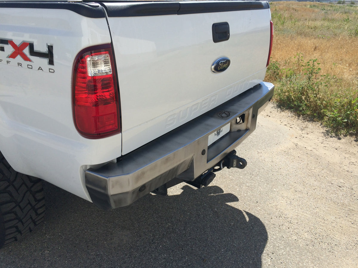 "Thin Man" Ford 2008-2010 F250 F350 Super Duty Truck Rear Bumper ...