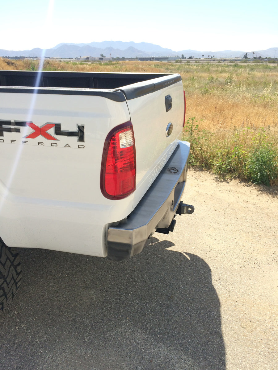 "Thin Man" Ford 2008-2010 F250 F350 Super Duty Truck Rear Bumper ...